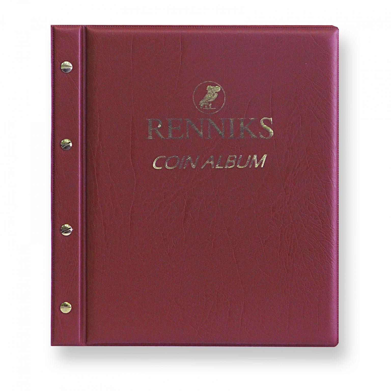 Renniks Coin Album - Black | Renniks
