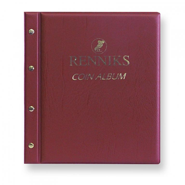 Renniks Coin Album Plastic Refill Pages, 20 Pockets, Pack 10 | Renniks