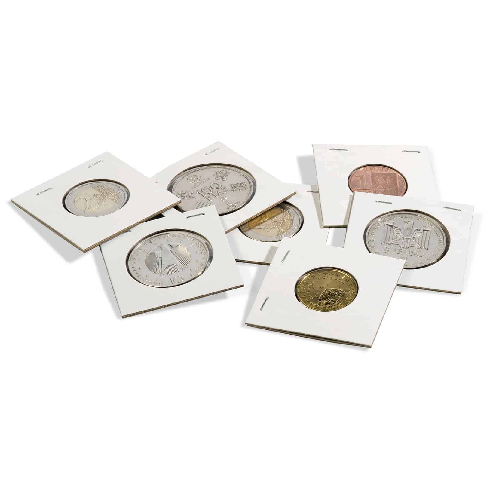 TACK coin Holders for stapling - 100 | Renniks