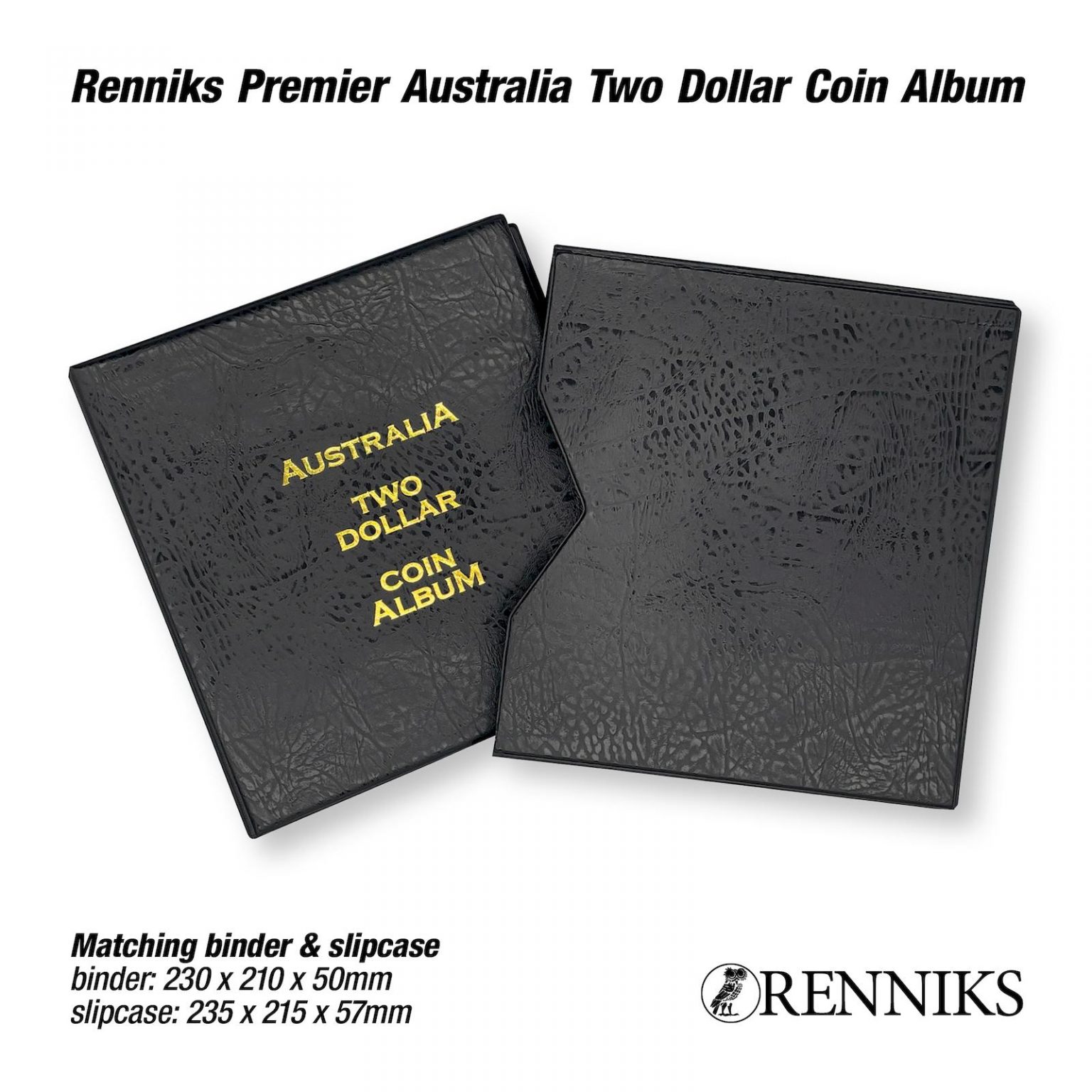Renniks Premier Australia $2 Coin Album | Renniks