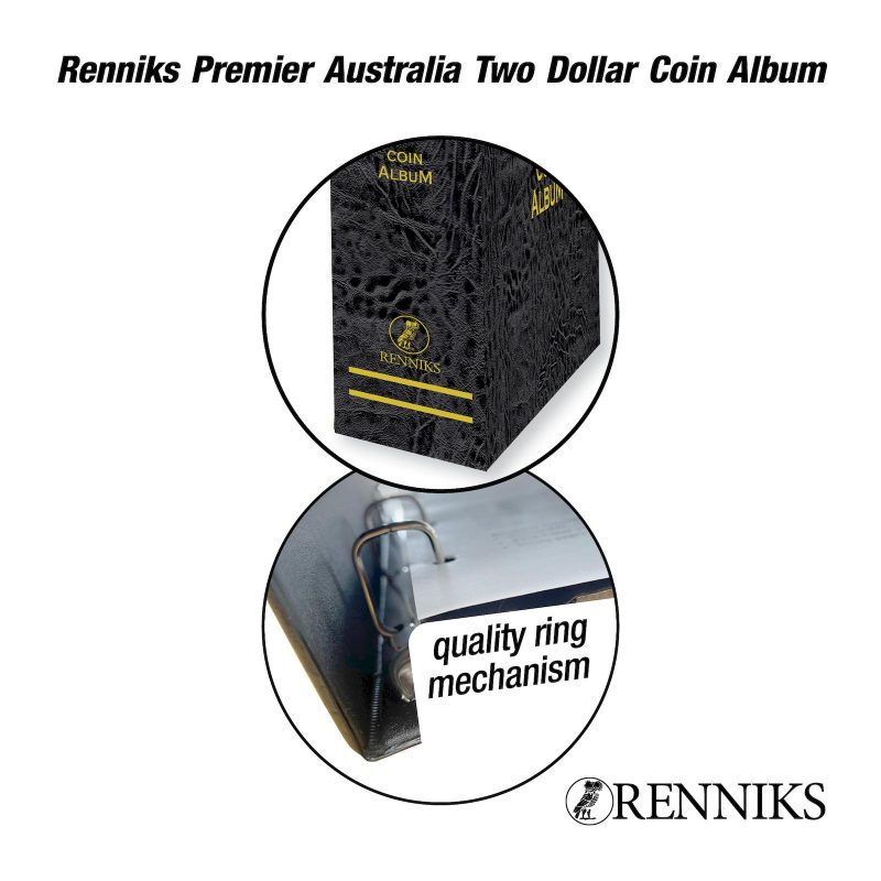 Renniks Premier Australia $2 Coin Album | Renniks